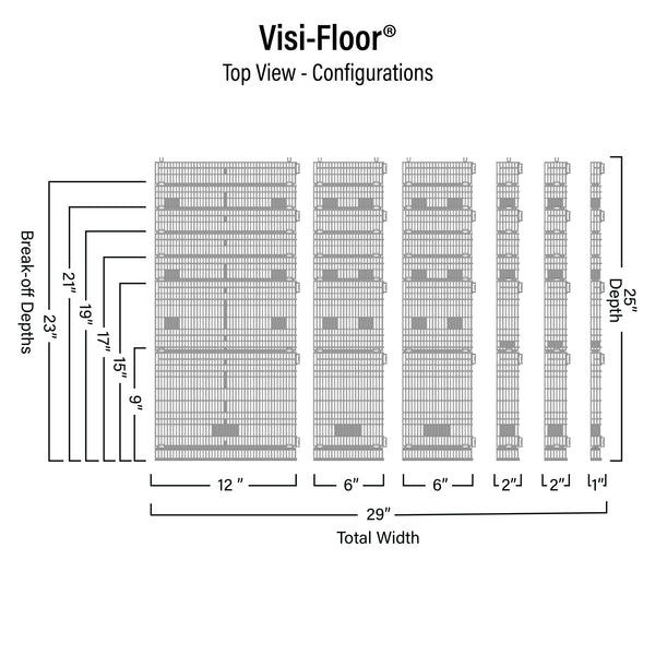 Visi-Floor® Adjustable System Kit